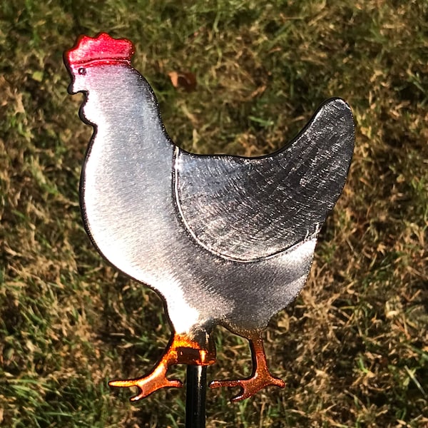 Metal Chicken - Etsy