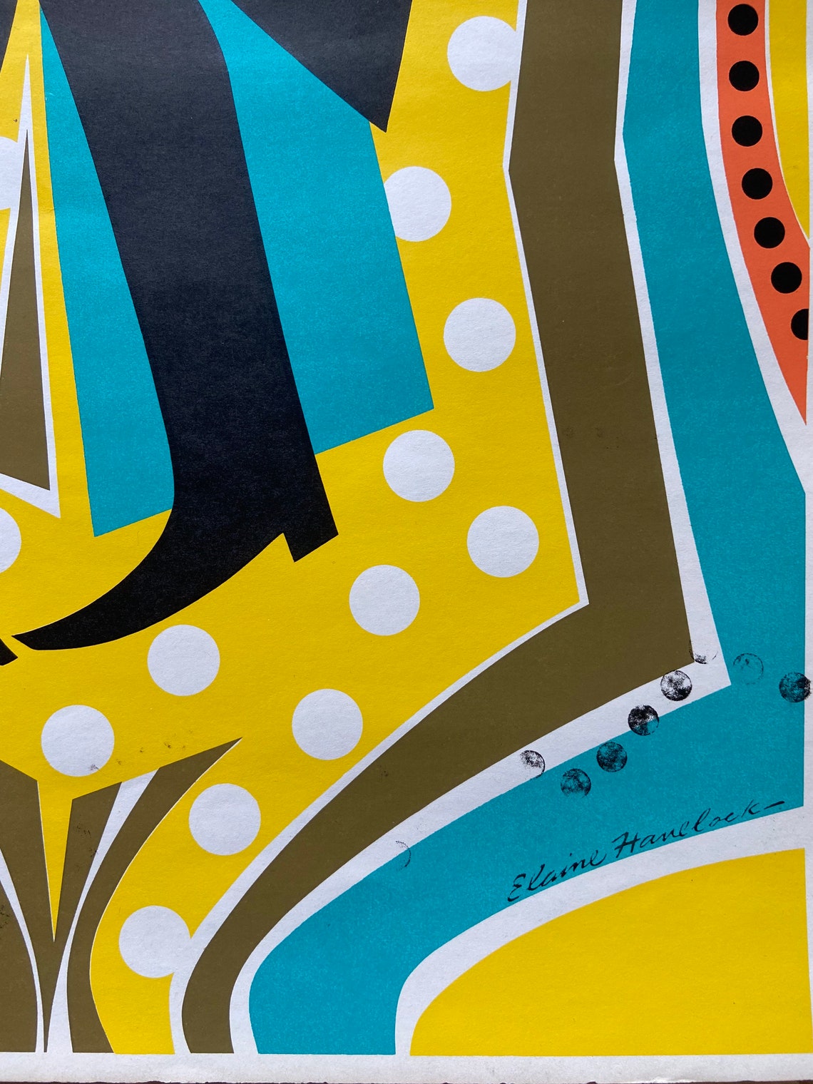 1971 Laurel & Hardy by Elaine Havelock Poster Printed by - Etsy