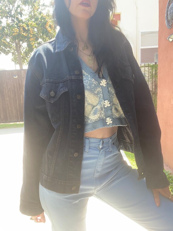 80’s Men’s Levi’s Over-Dyed Denim Jacket - Gem