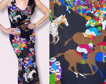 Horse Print Dress - Etsy