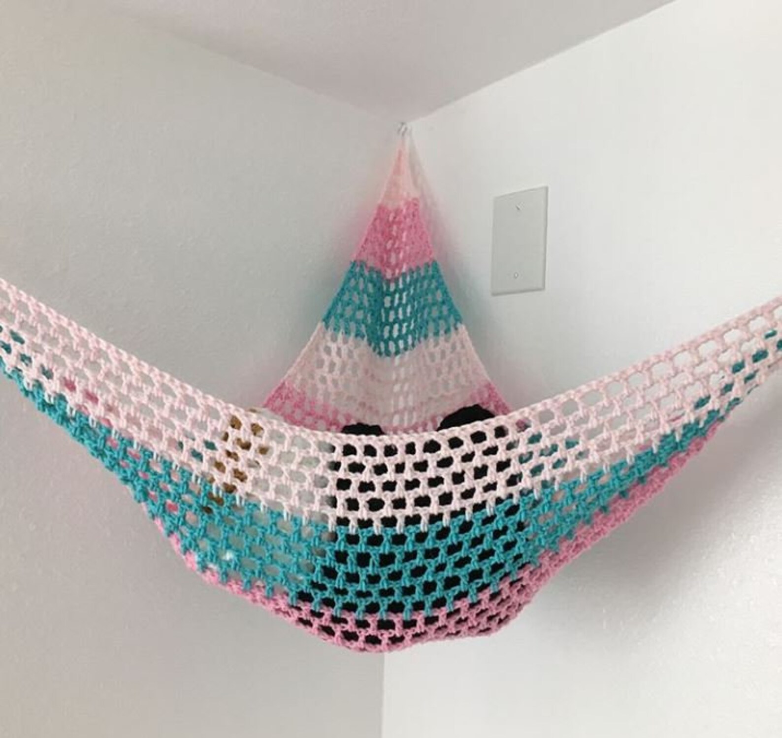 Toy Hammock / Choose Your Three Colors / Stuffed Animal - Etsy