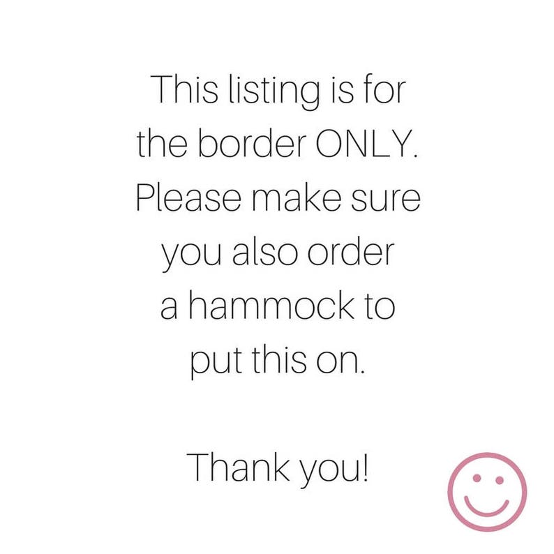 ADD-ON Pom Pom Border PLEASE Note This Item is an | Etsy