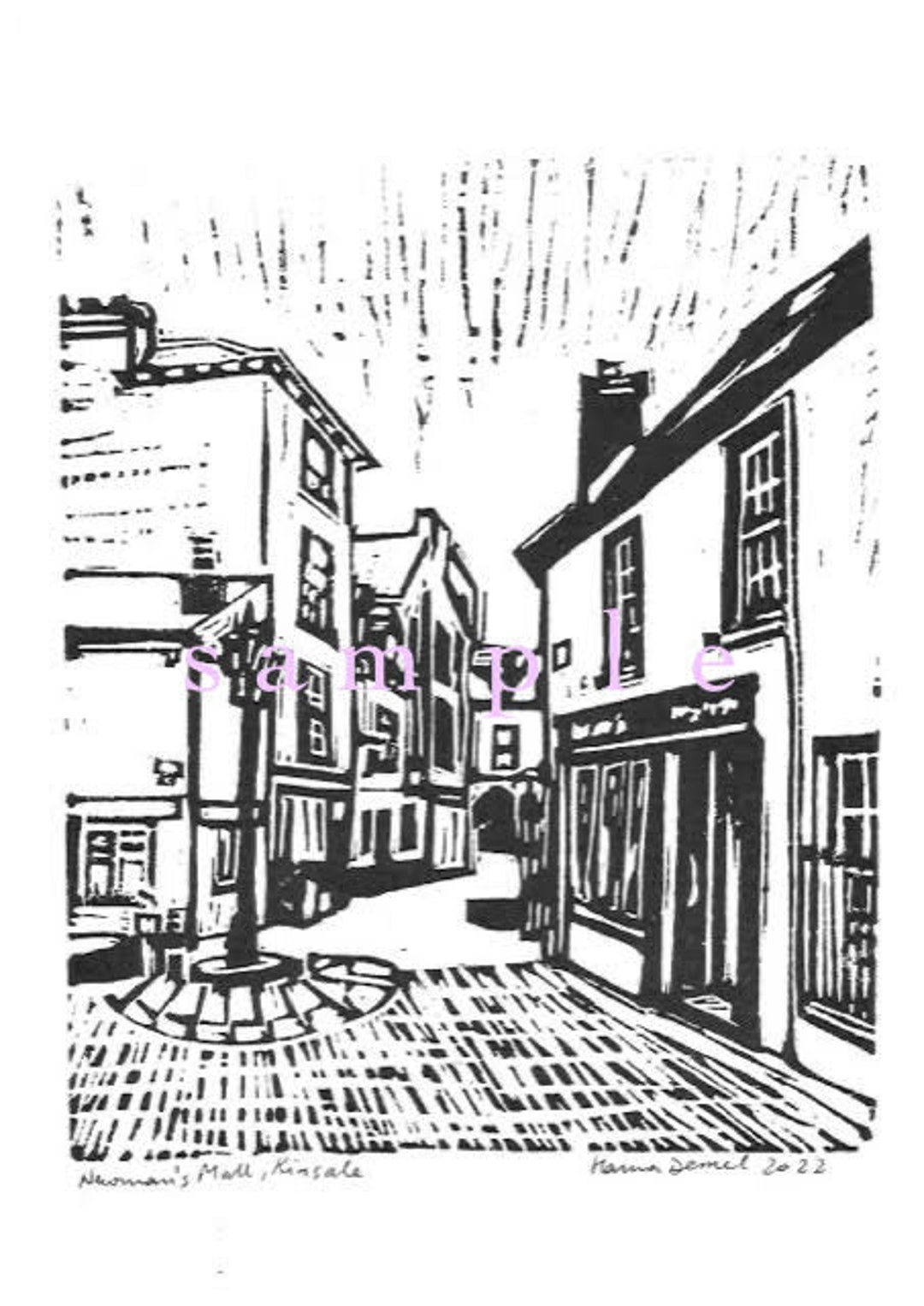 Impressions of West Cork, Lino Prints, Ireland - Etsy