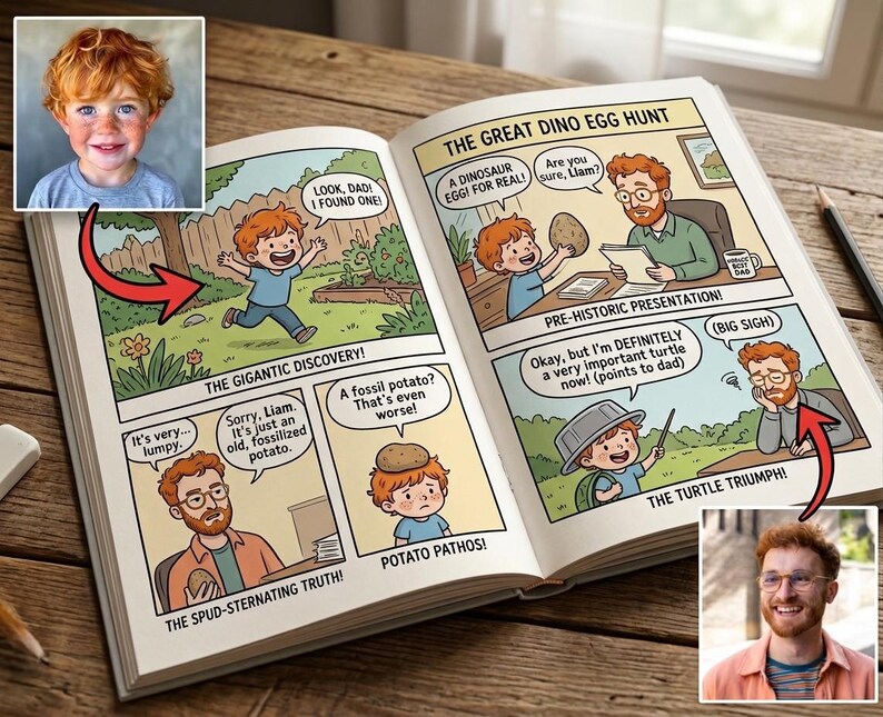Personalized Comic Book Gift for Kids | Custom Superhero Story From ...