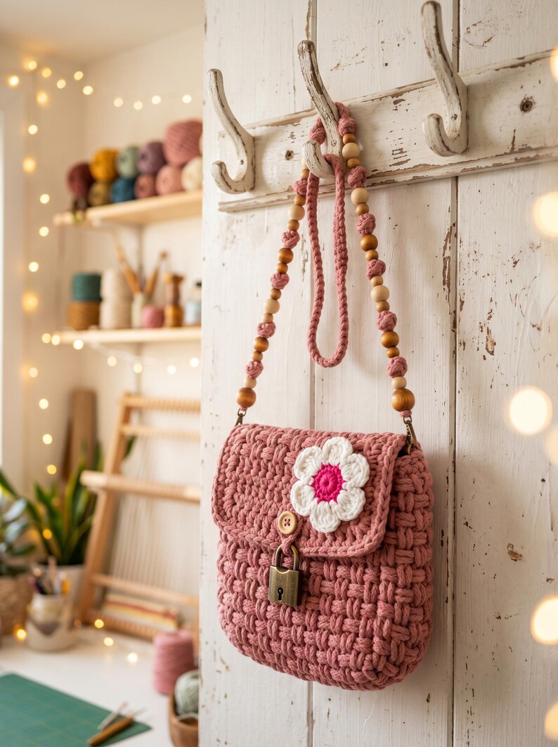 Crochet Ita Bag Pattern PDF | Boho Crossbody Sling Bag | Mini Hobo ...