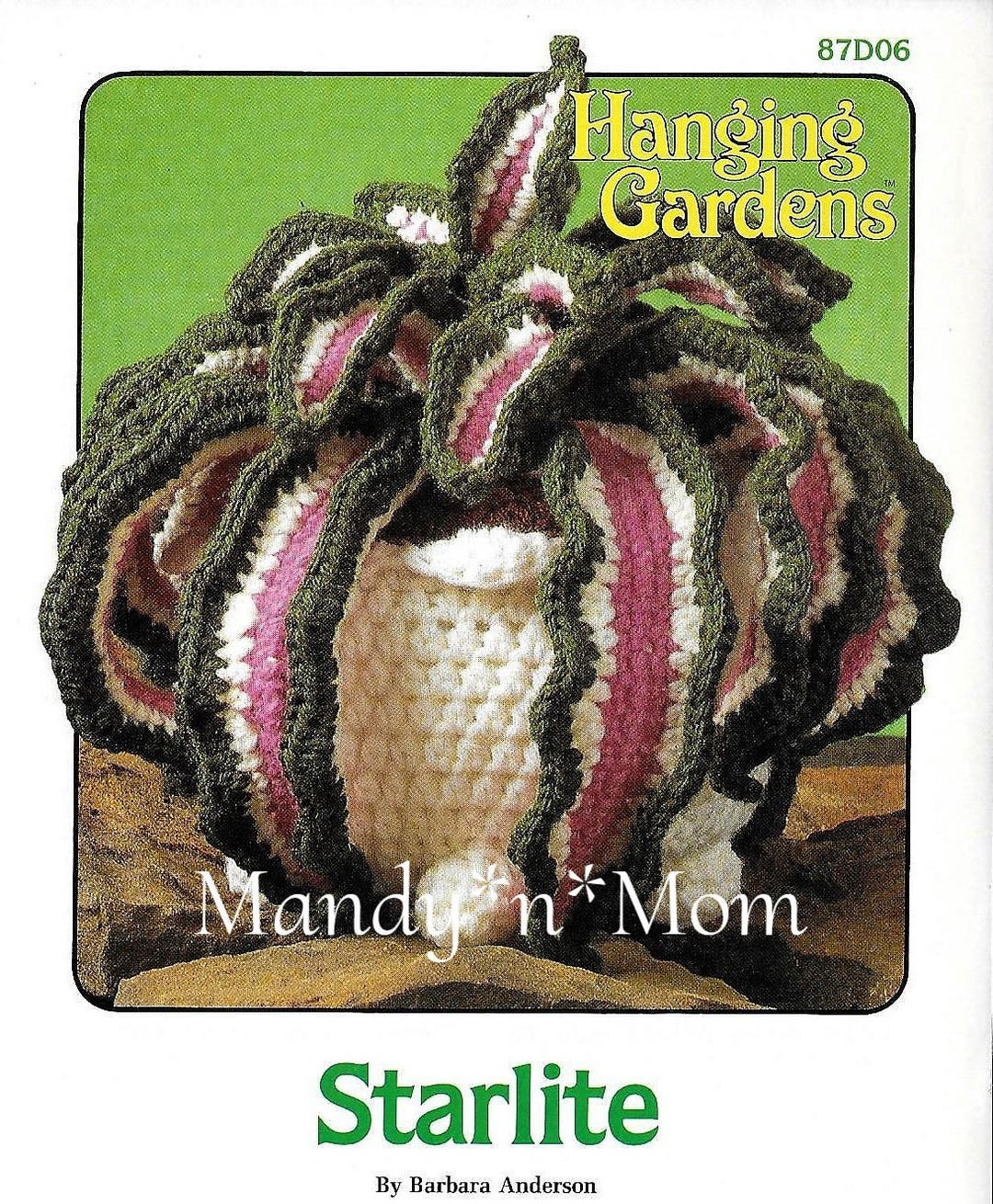 Hanging Gardens - 87D06 - Starlite – PDF - Crochet Pattern - Etsy