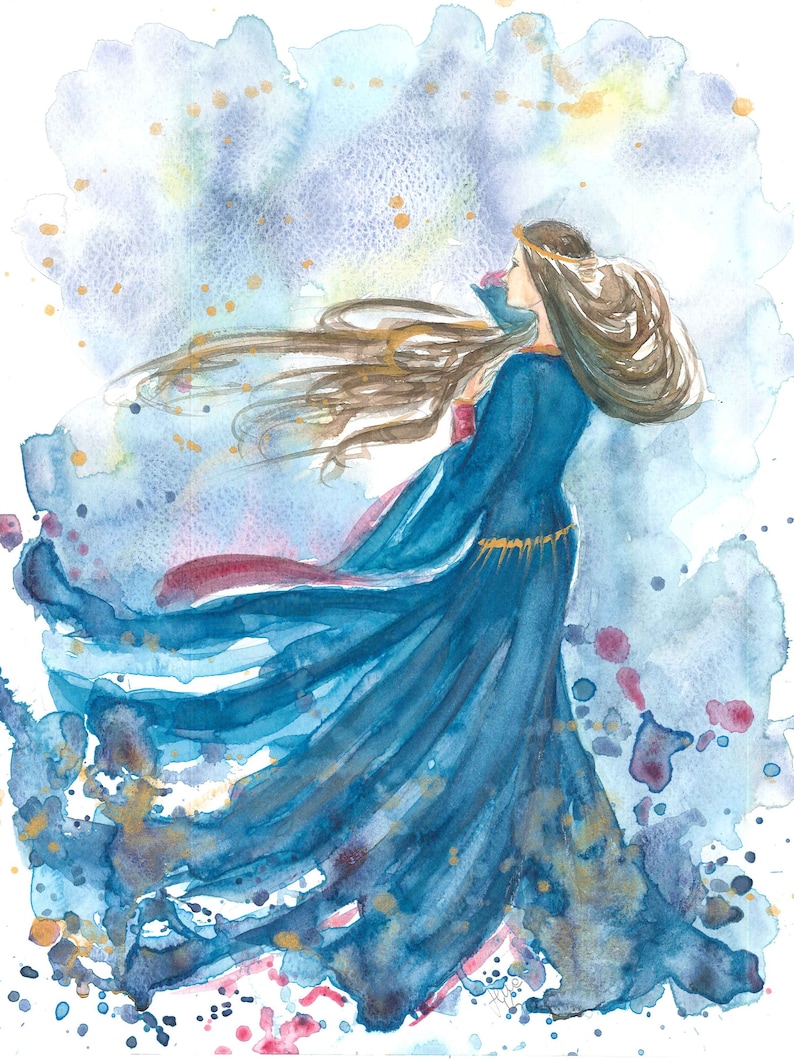 Miranda Original Watercolour Painting - Etsy