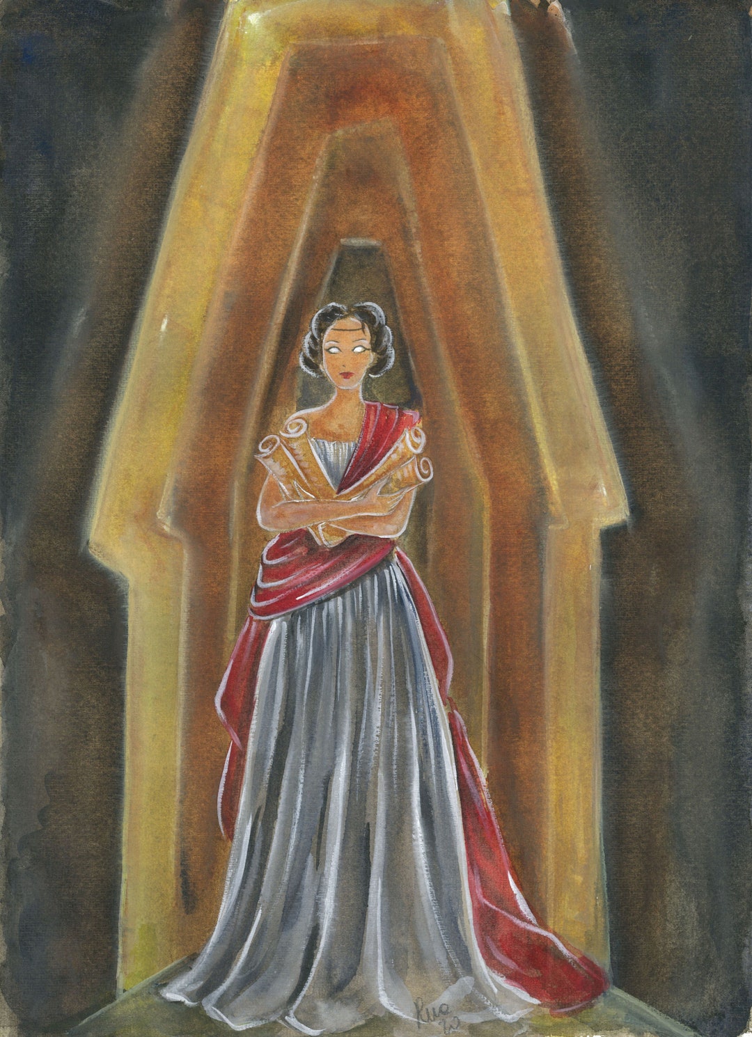 Sibilla Cumana Cartolina - Etsy