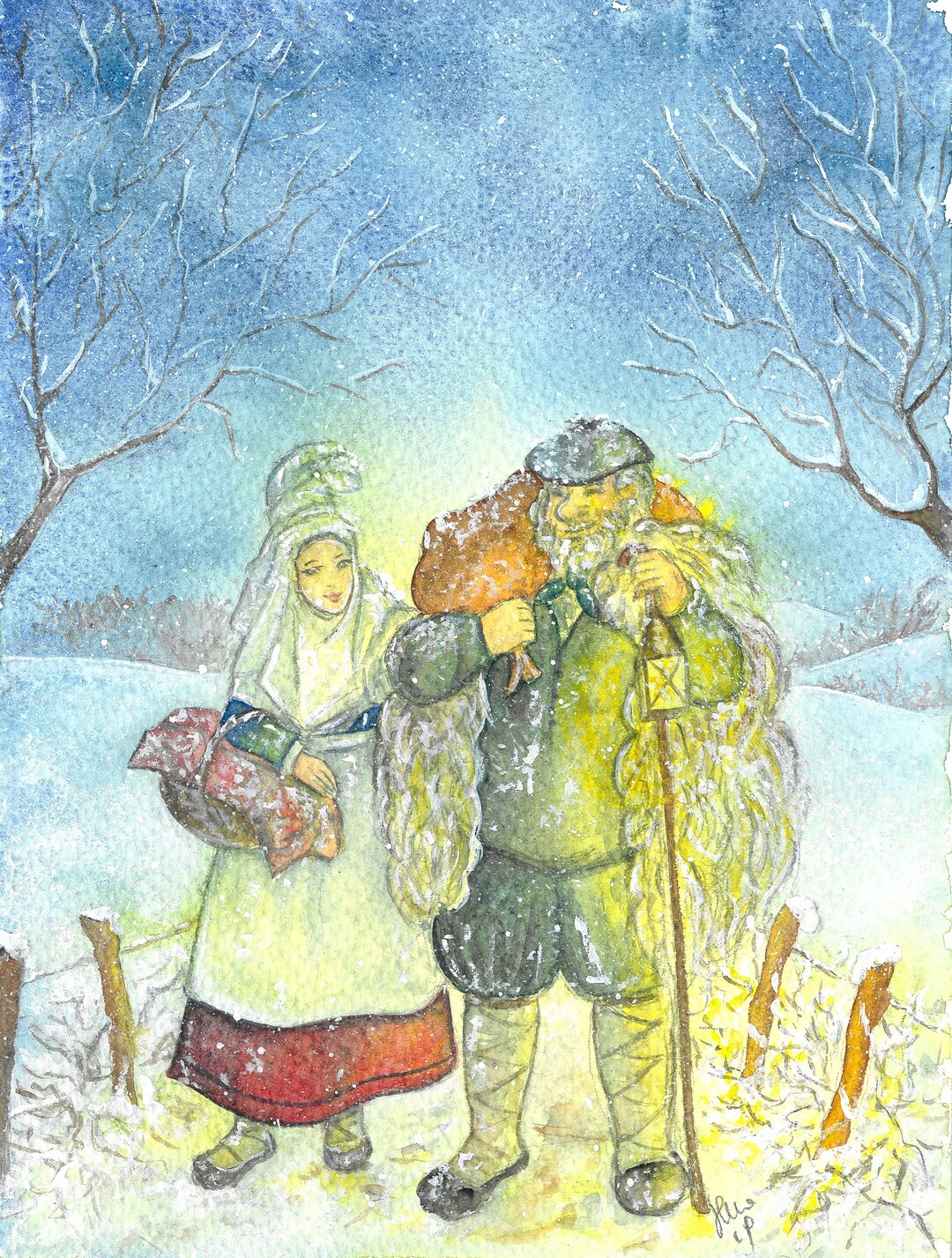 Olentzero Cartolina - Etsy