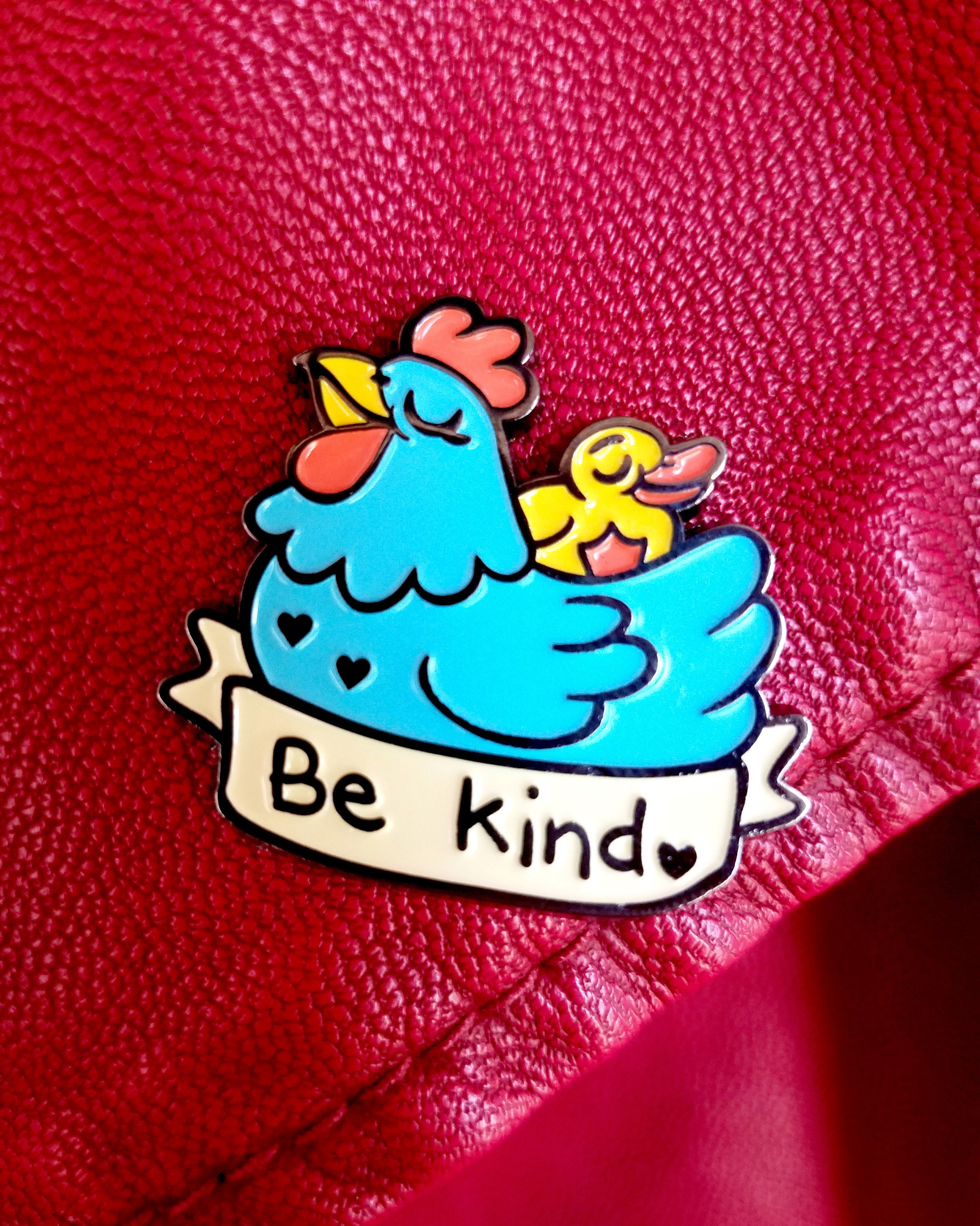 Be Kind GOOD BIRD Charity Pin - Etsy