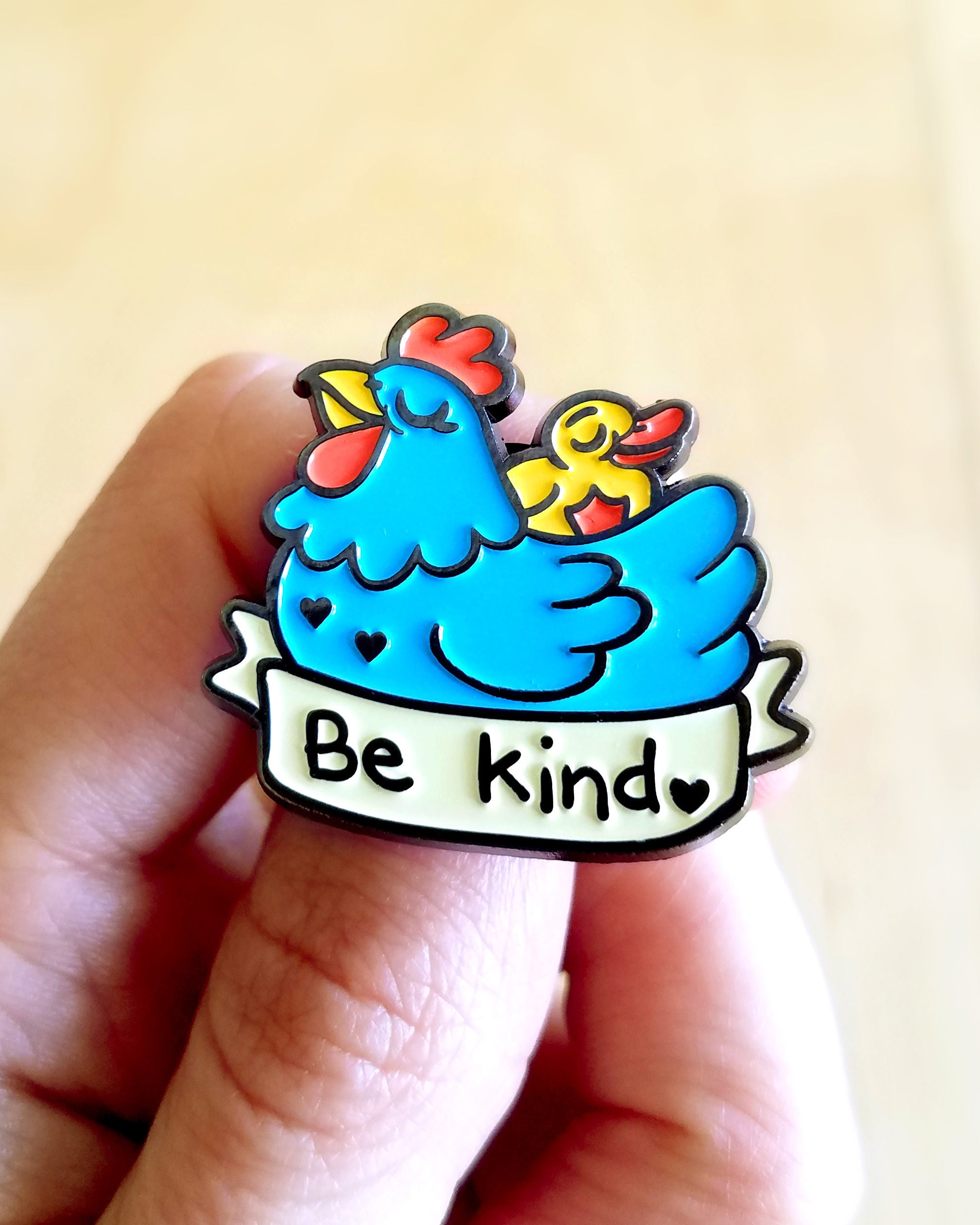 Be Kind GOOD BIRD Charity Pin - Etsy