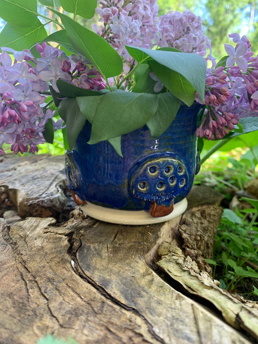 Mushroom Planter Pot Handmade Ceramic, Occult Home, Witch Pottery ...