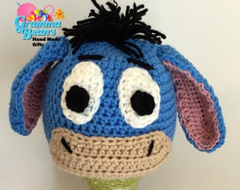 CROCHET PATTERN Donkey Hat for Baby, Toddler, Child, Teen, Adult, Girl ...