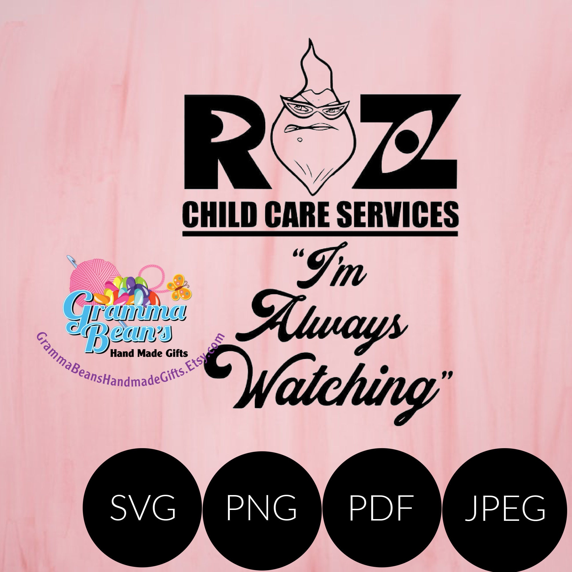 Always Watching SVG Pdf Png and Jpeg - Etsy Canada