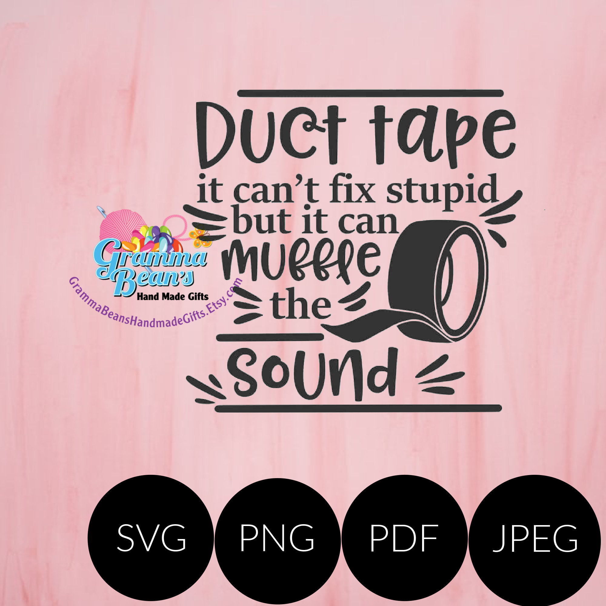 Duct Tape SVG - Etsy