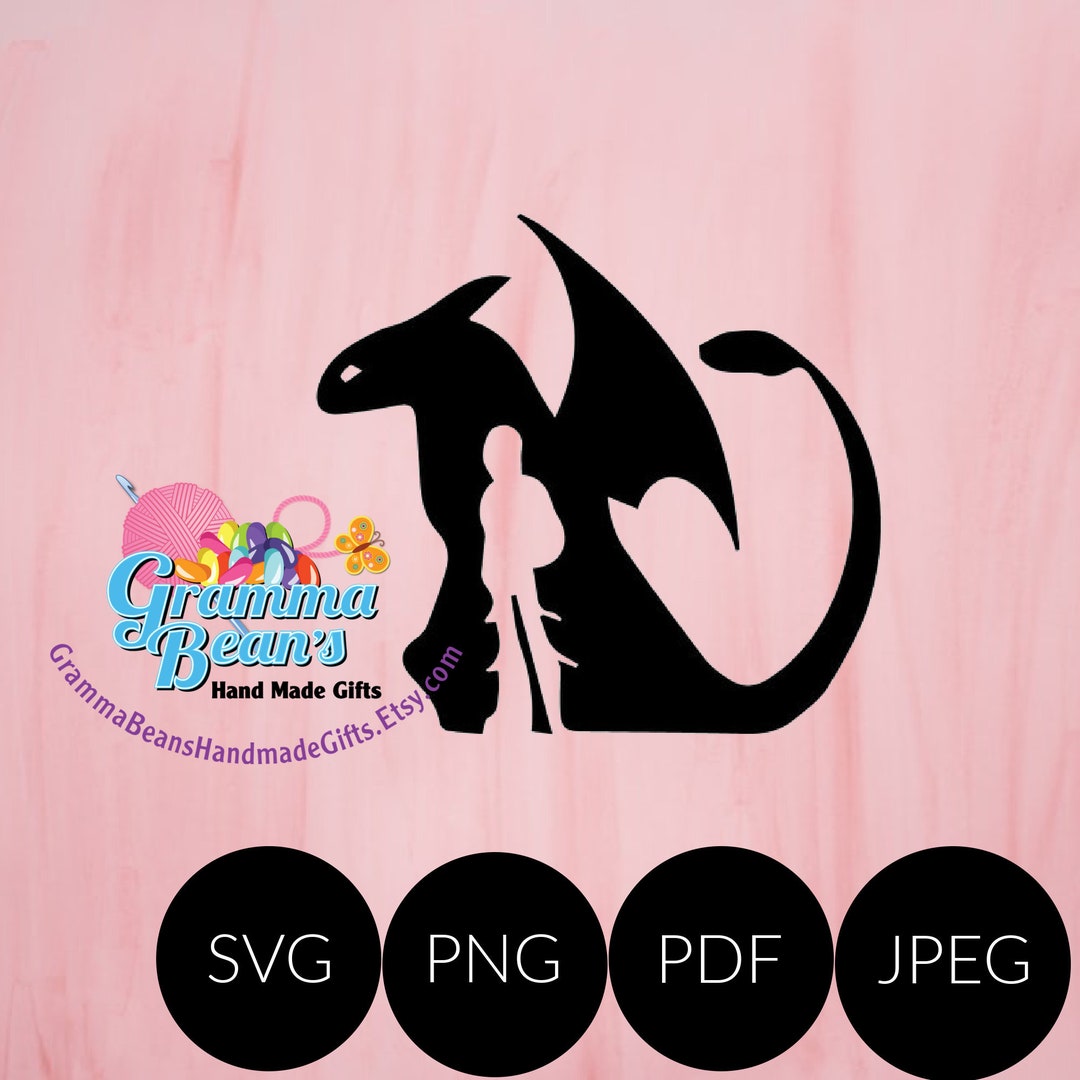 Dragon SVG, Pdf, Png and Jpeg - Etsy