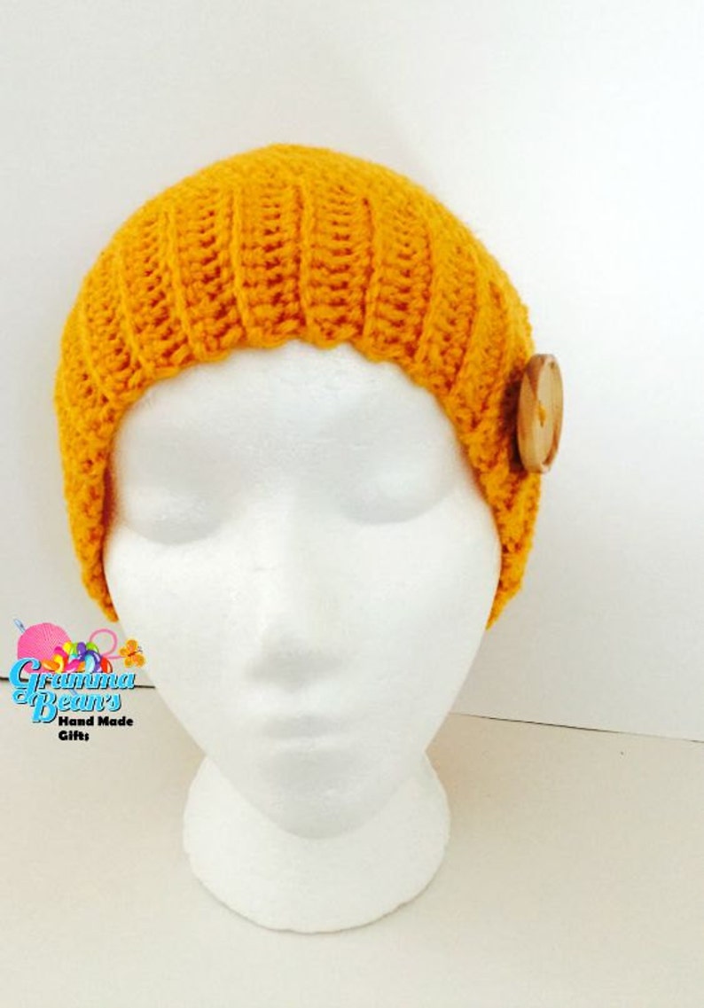 Ribbed Slouch Beanie Pattern | Etsy