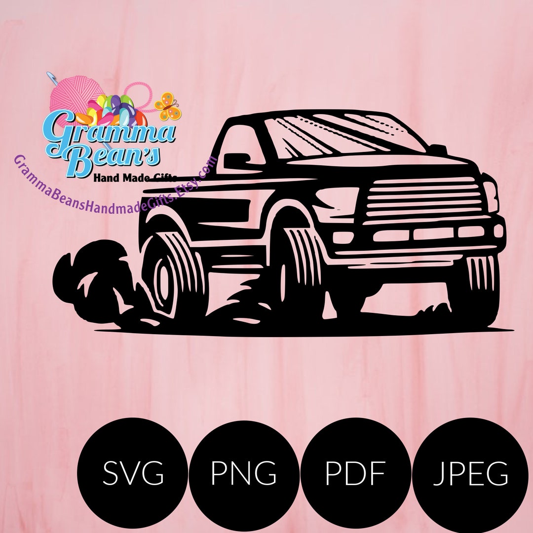 Truck Taking off SVG - Etsy