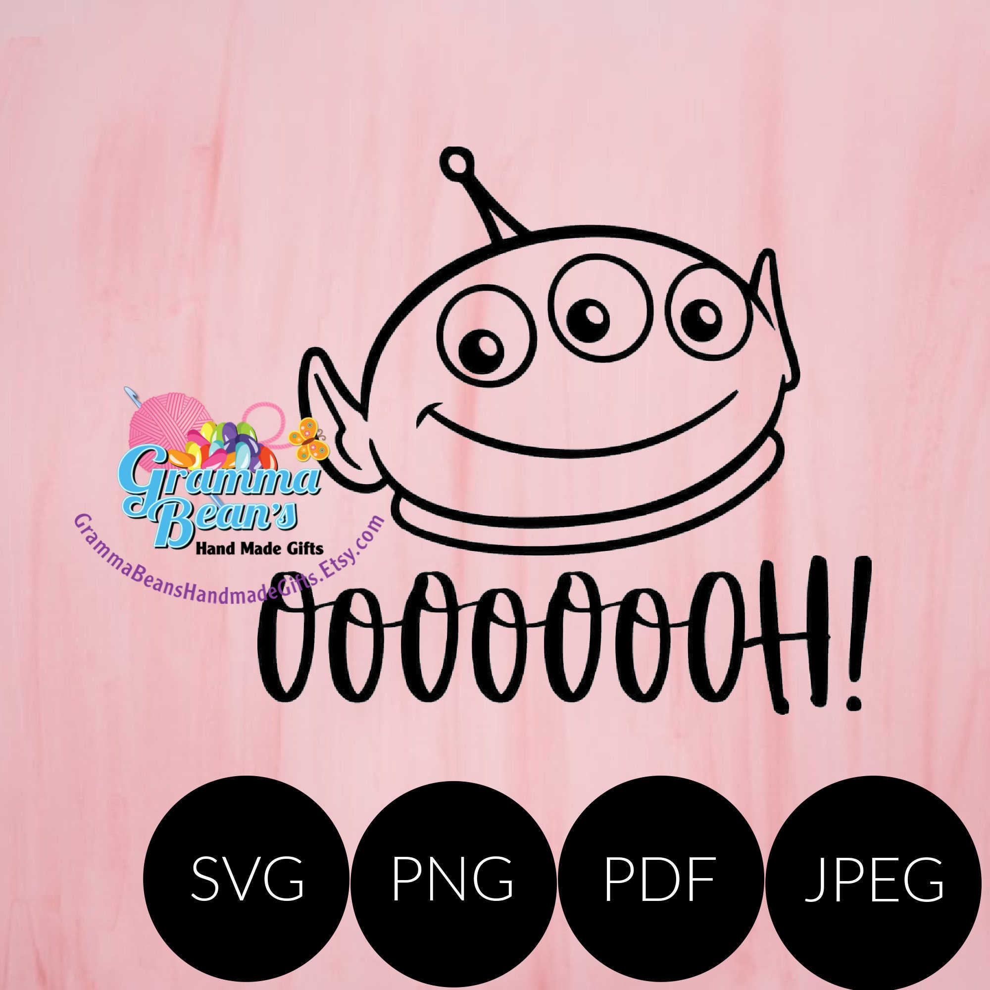 Oooooh SVG Pdf Png and Jpeg | Etsy