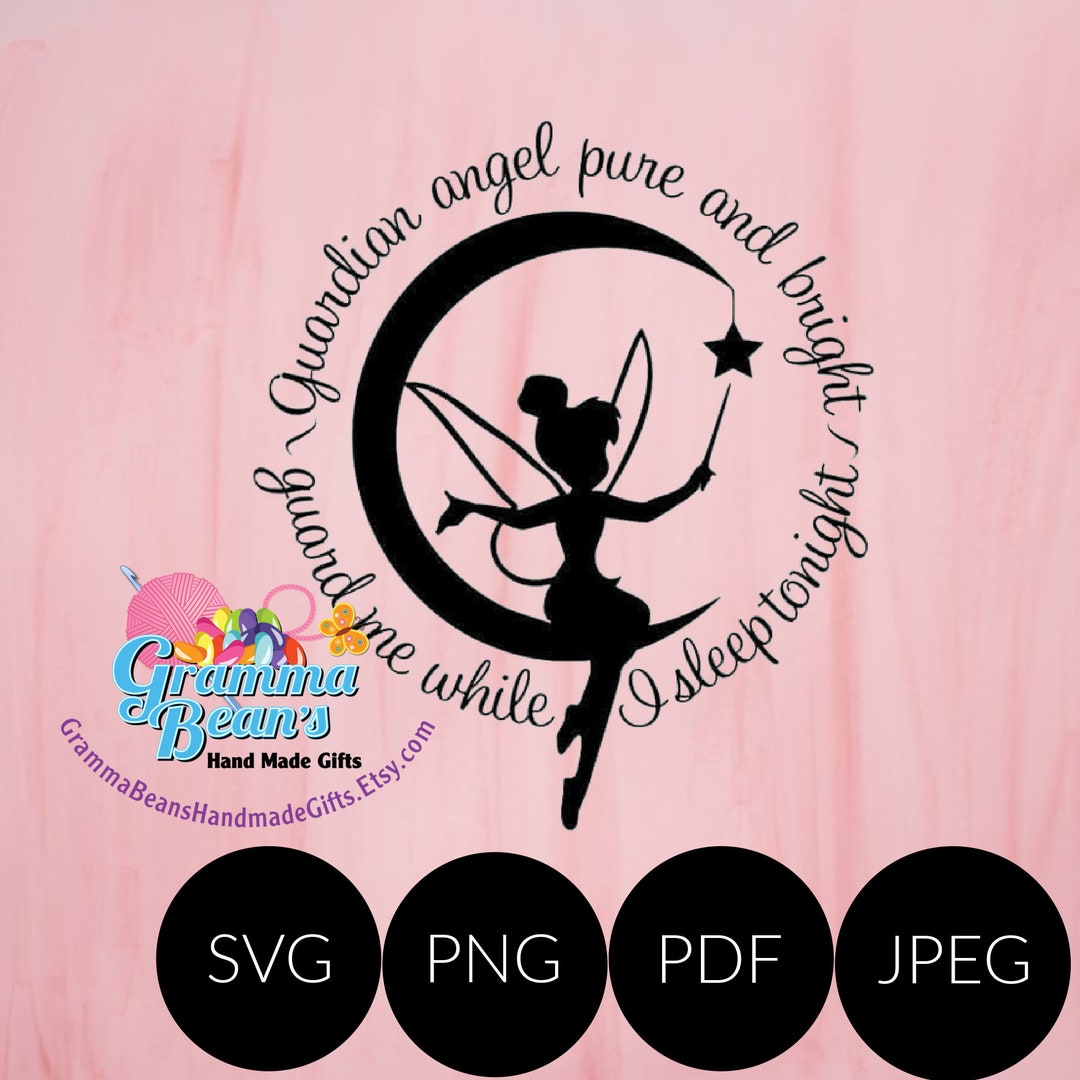 Guardian Angel SVG - Etsy
