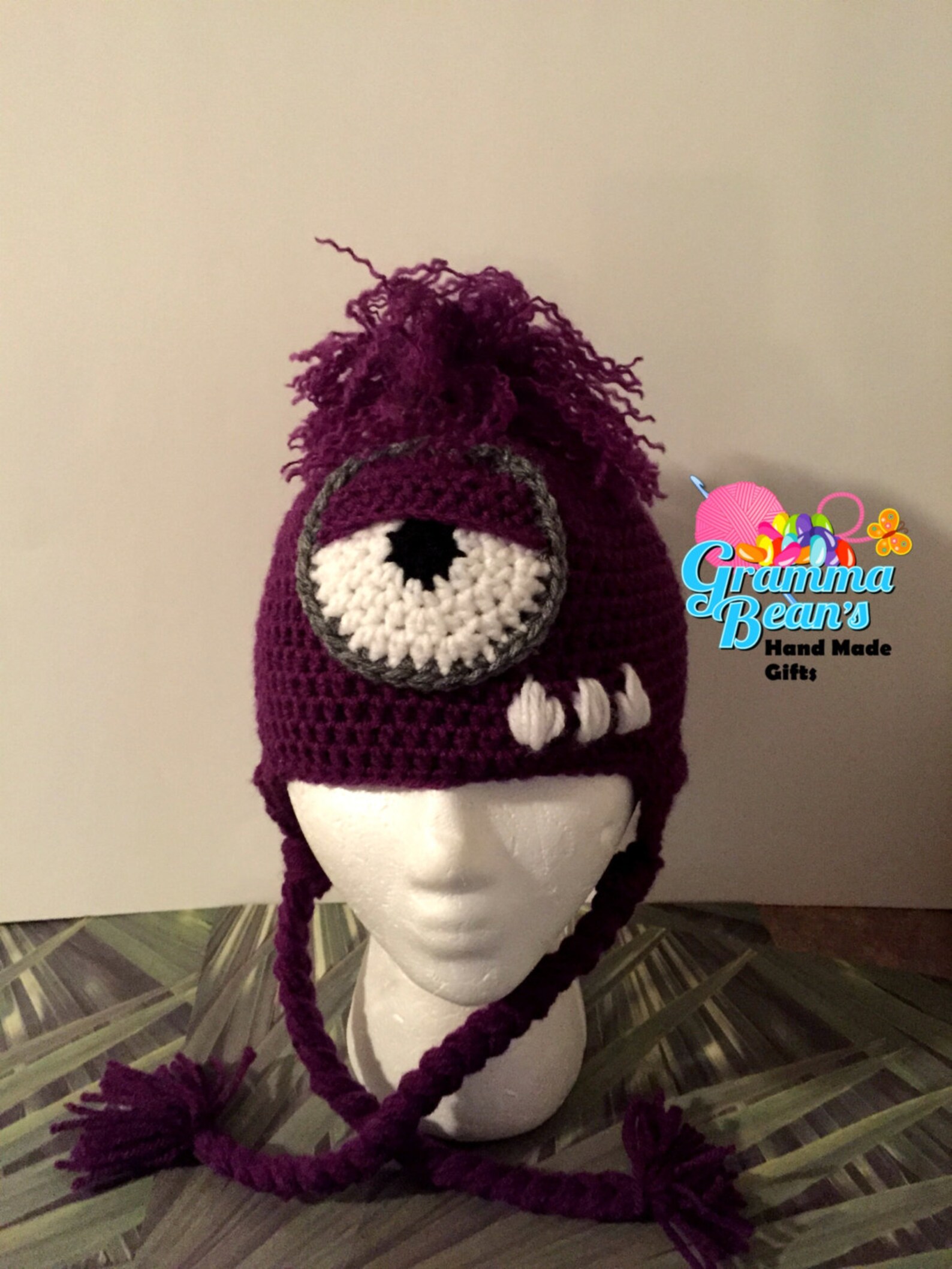 Silly Purple Minion Crochet Hat Pattern - Etsy