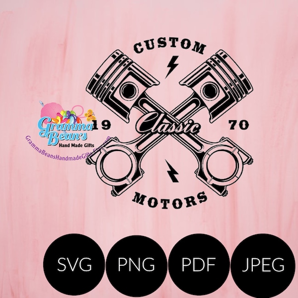 Custom Motors Svg - Etsy
