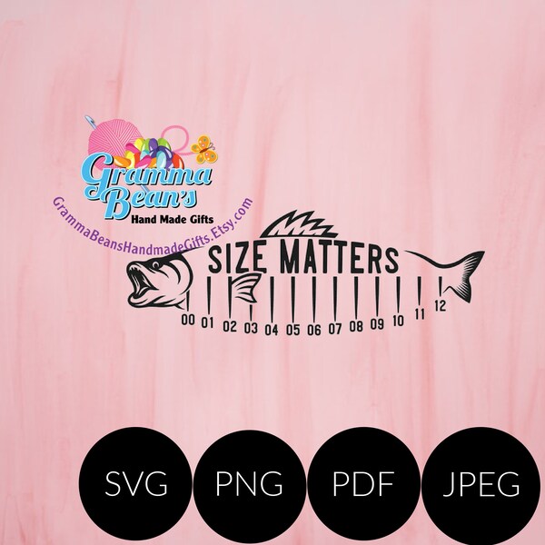 Fish Ruler Svg - Etsy