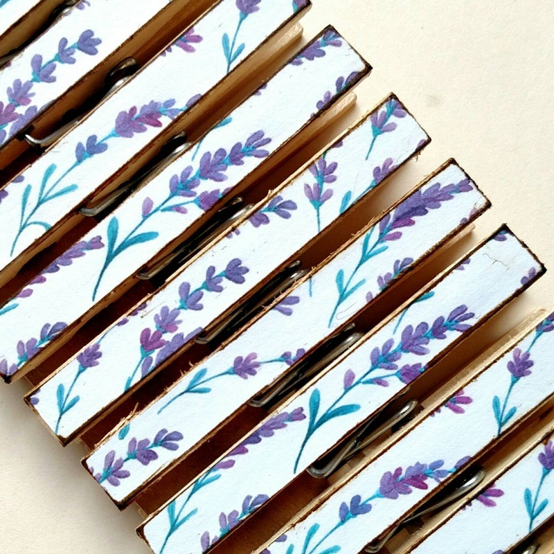 Colored Clothespins - Etsy