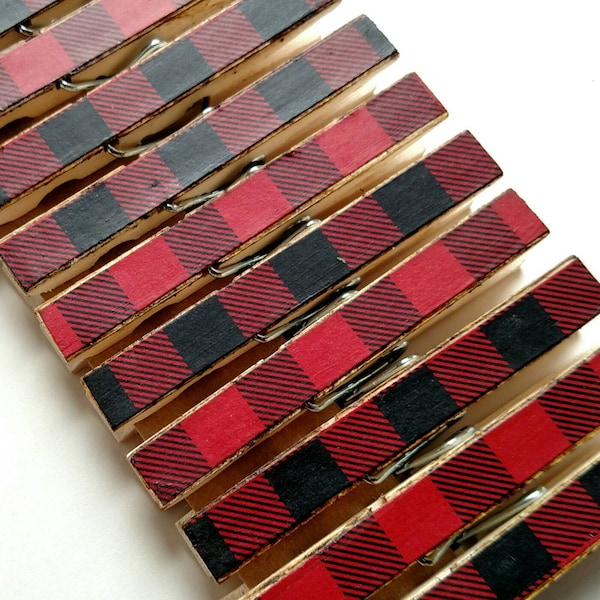 Buffalo Check Beads - Etsy