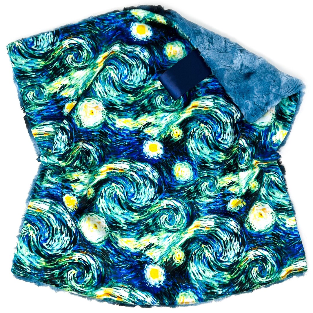 Lovey: Van Gogh's Stars. Starry Night. Art. Artist Baby Gift. Blue ...