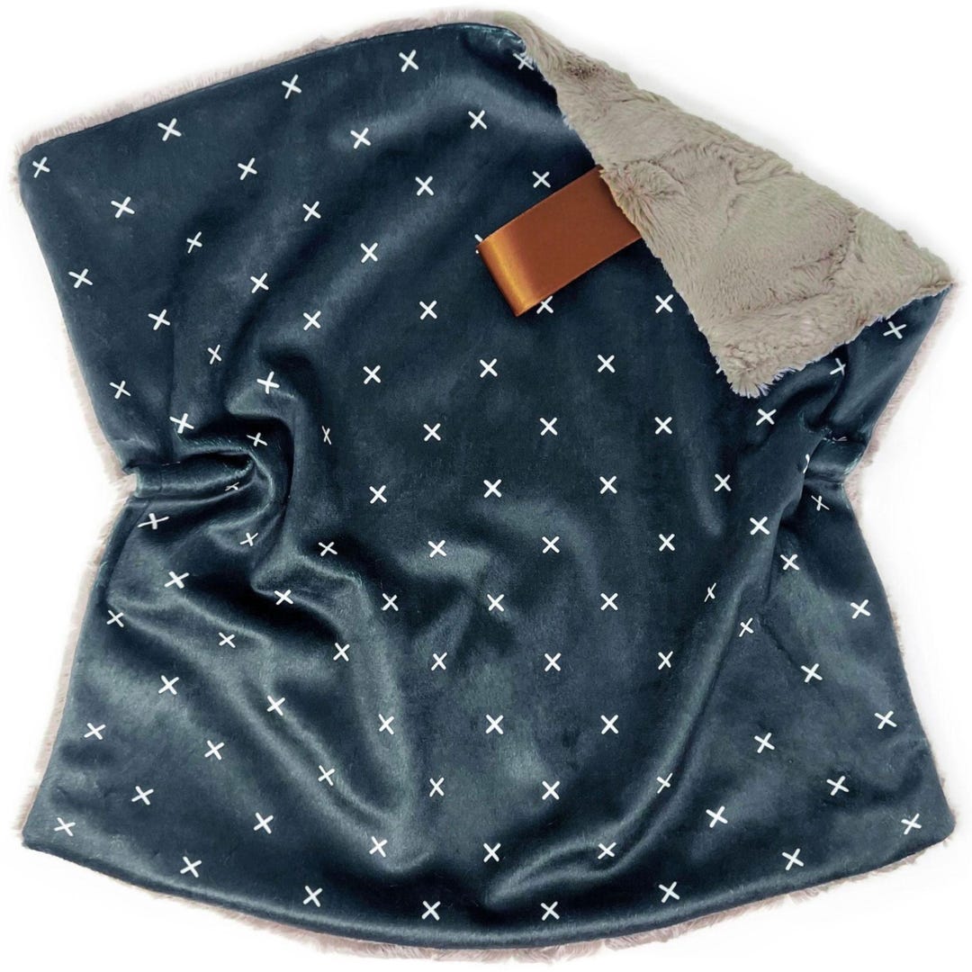 Lovey: Slate X. Blue. Dark Blue. Navy. Boy. Minky. Lovie. Soft. Cuddly ...