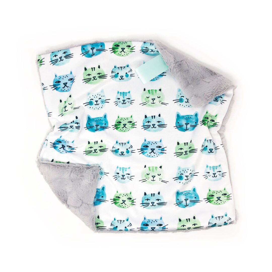 Lovey: Aqua Cat Cat. Lovey. Kitten Lovey. Cat Lovey. Lovie. Baby Lovey ...