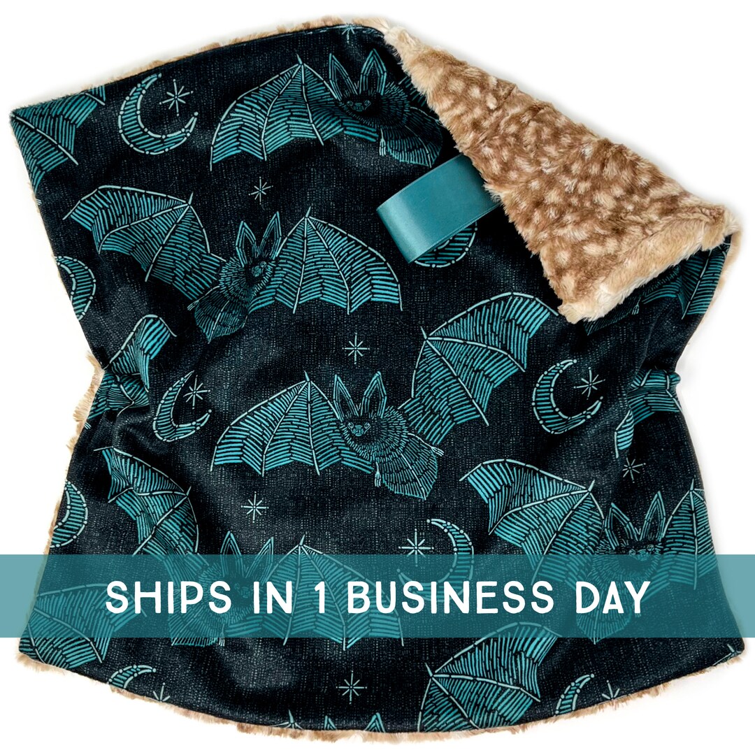 Lovey: Bat Stitch Crazy. Minky. Lovie. Baby Gift. Baby Sleep. Comfort ...