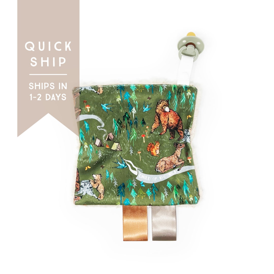 Paci Keeper: Olive Child of the Wild Champagne Cuddle. Paci - Etsy