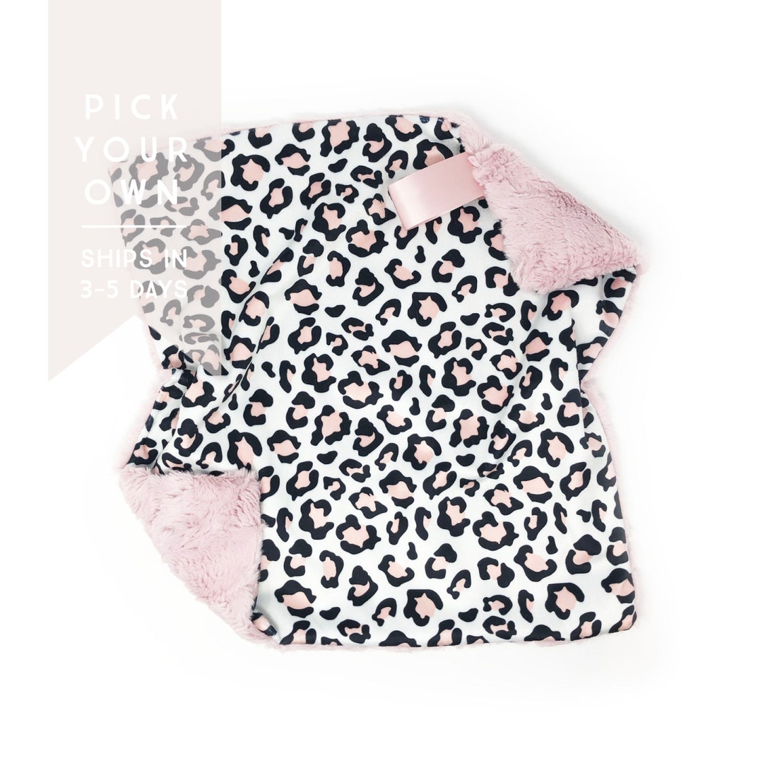 Lovey: Pink Leopard. Lovey. Animal Print Lovey. Leopard Lovey. Lovie ...
