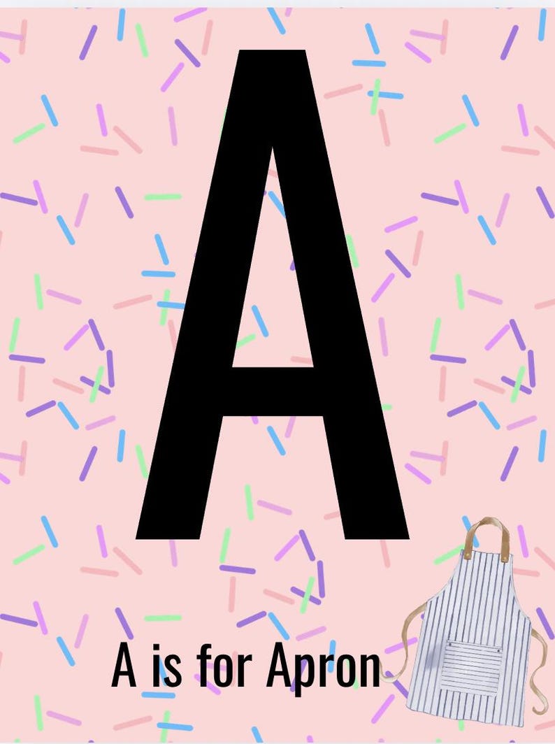 Editable Baking Classroom Theme Template – Alphabet, Numbers, Jobs ...