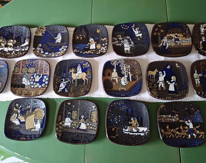 Arabia Finland Plates and Serving Plates | Made in Finland | Vintage ...