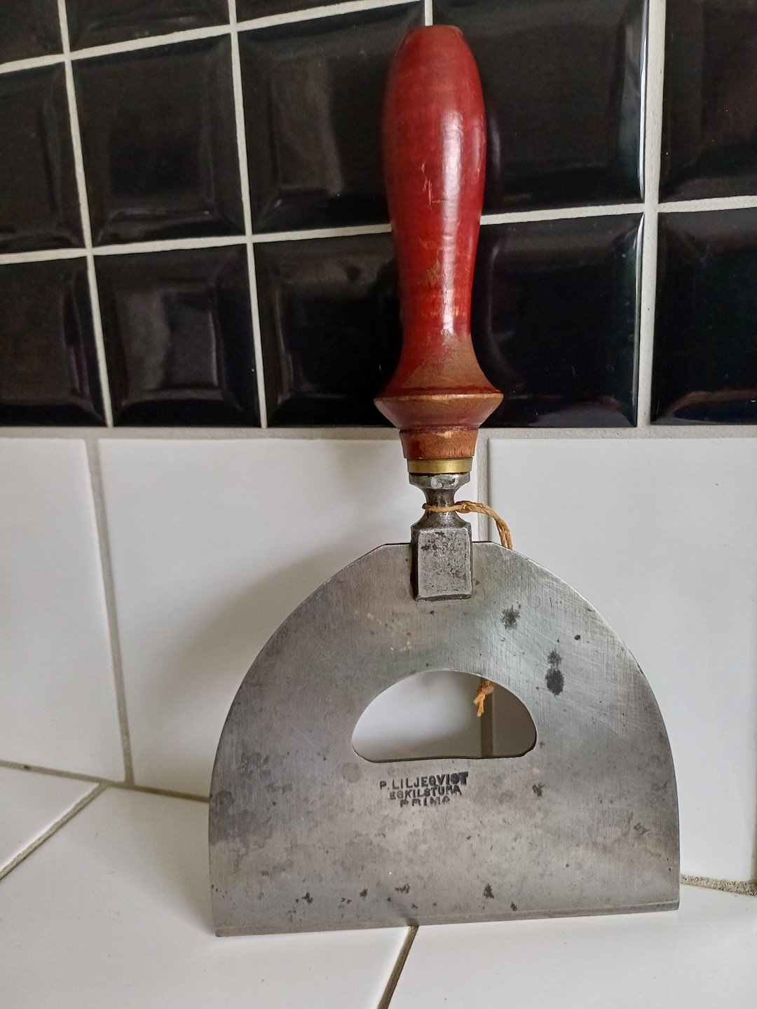 Antique Swedish Meat Cleaver - Signed P. Liljeqvist Eskilstuna ...