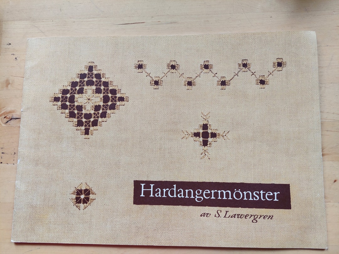 Hardanger Pattern Craft Book S Lawergren Needlework Descriptions - Etsy