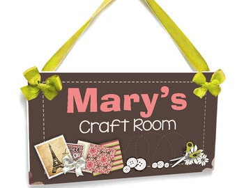 Craft Room Sign | Etsy