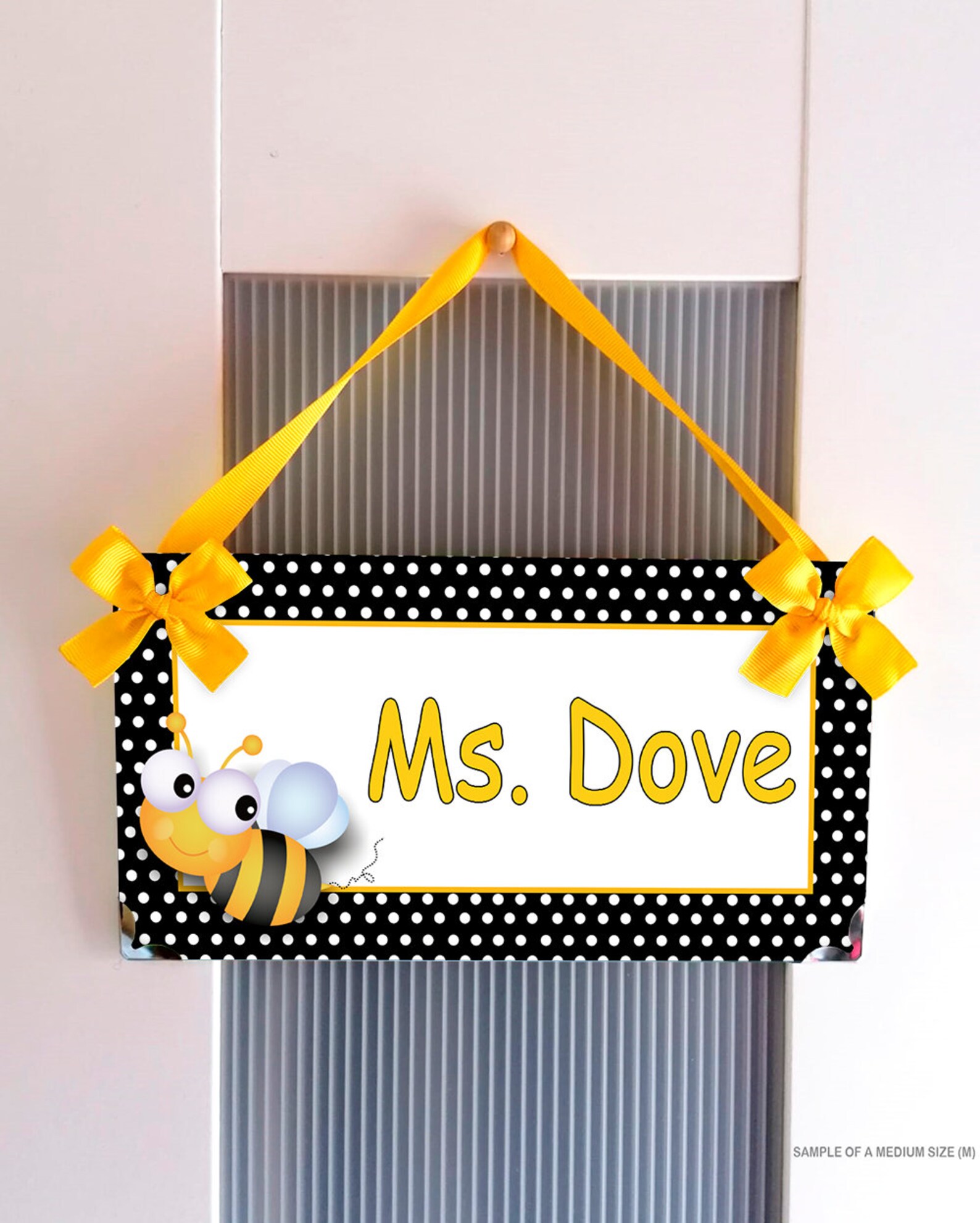 Custom Teacher Classroom Door Sign Sweet Bumble Bee Black - Etsy Canada