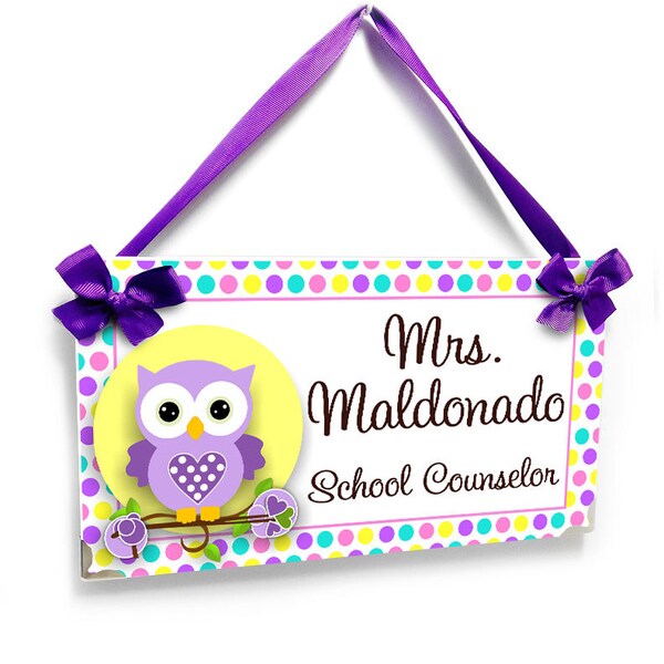 Owl Door Decoration - Etsy