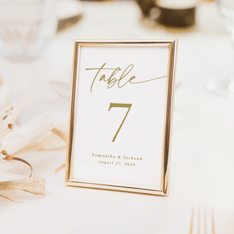 Gold Table Decor - Etsy