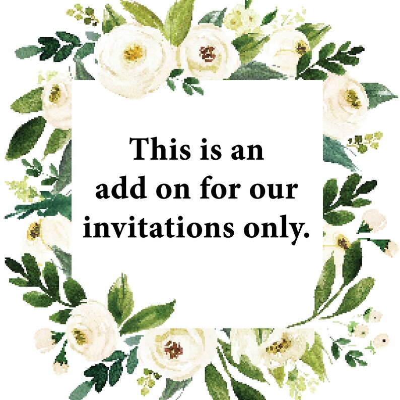 Guest Address and Return Address Envelope Printing Style 3 - Etsy