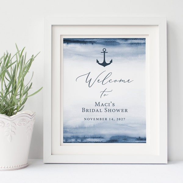Nautical Bridal Shower Decorations - Etsy