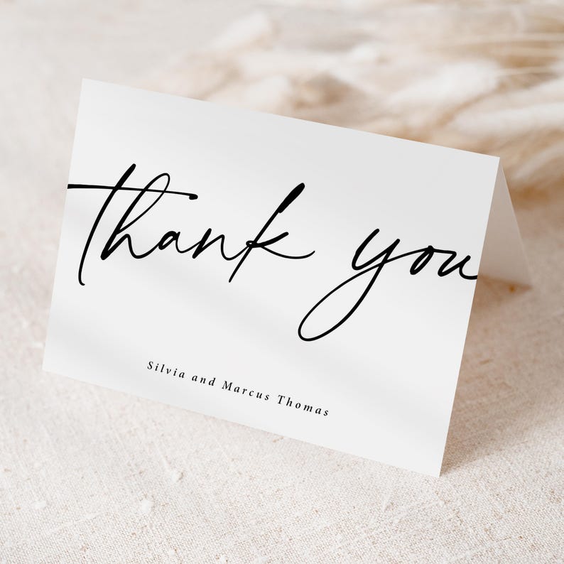 Simple Wedding Reception Menu Printed: Black and White Rehearsal Dinner ...