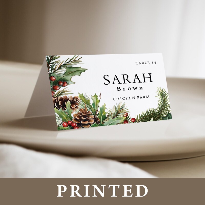 Tented Place Cards - Etsy
