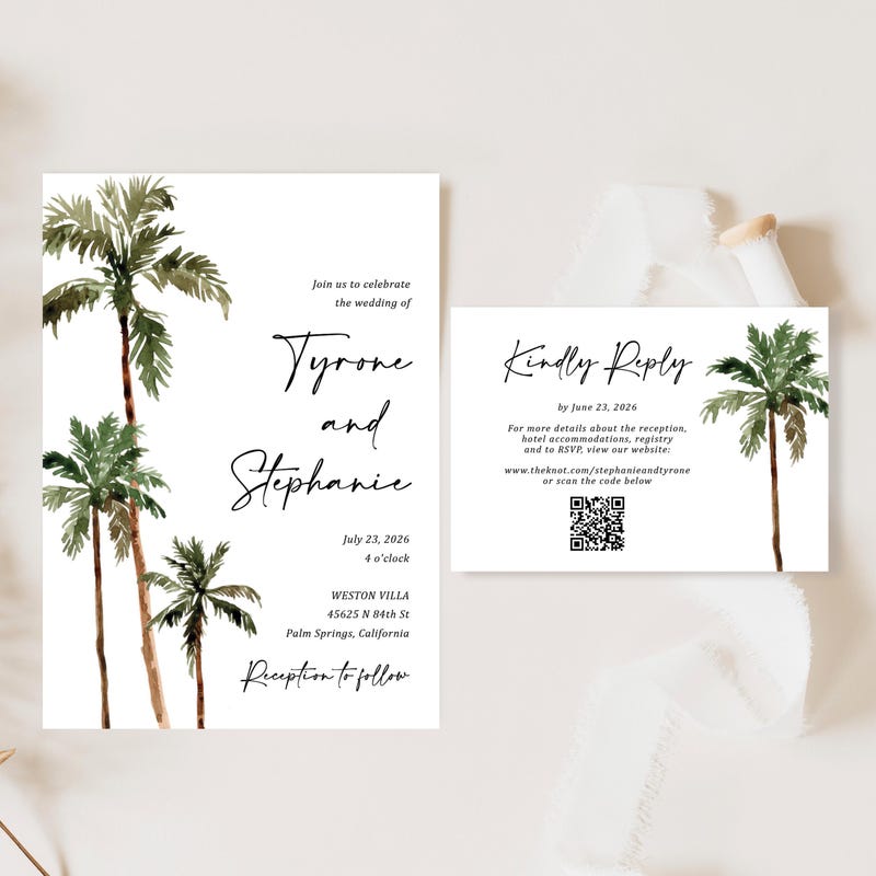 Tree Wedding Invitation - Etsy