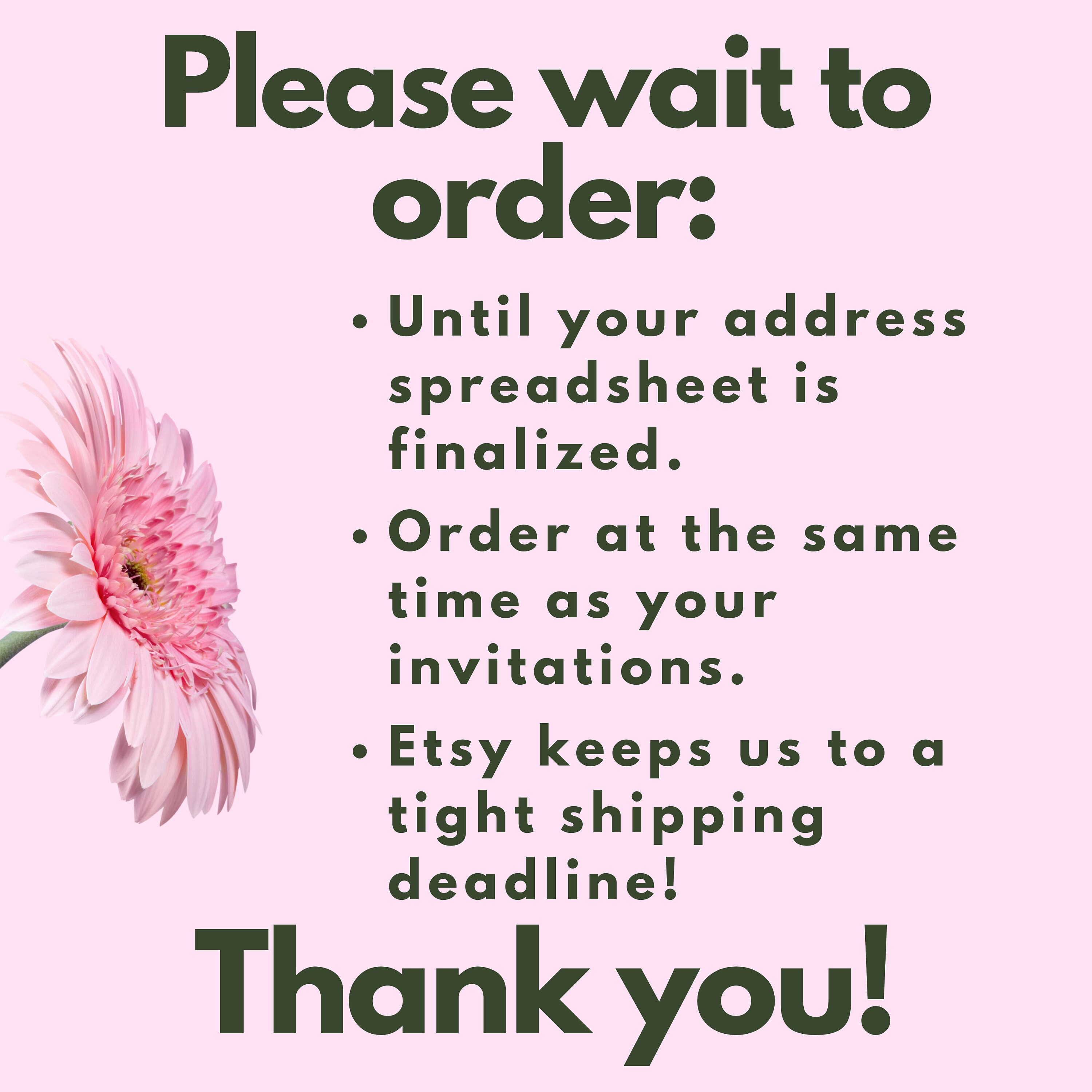 Guest Address and Return Address Envelope Printing Style 3 - Etsy