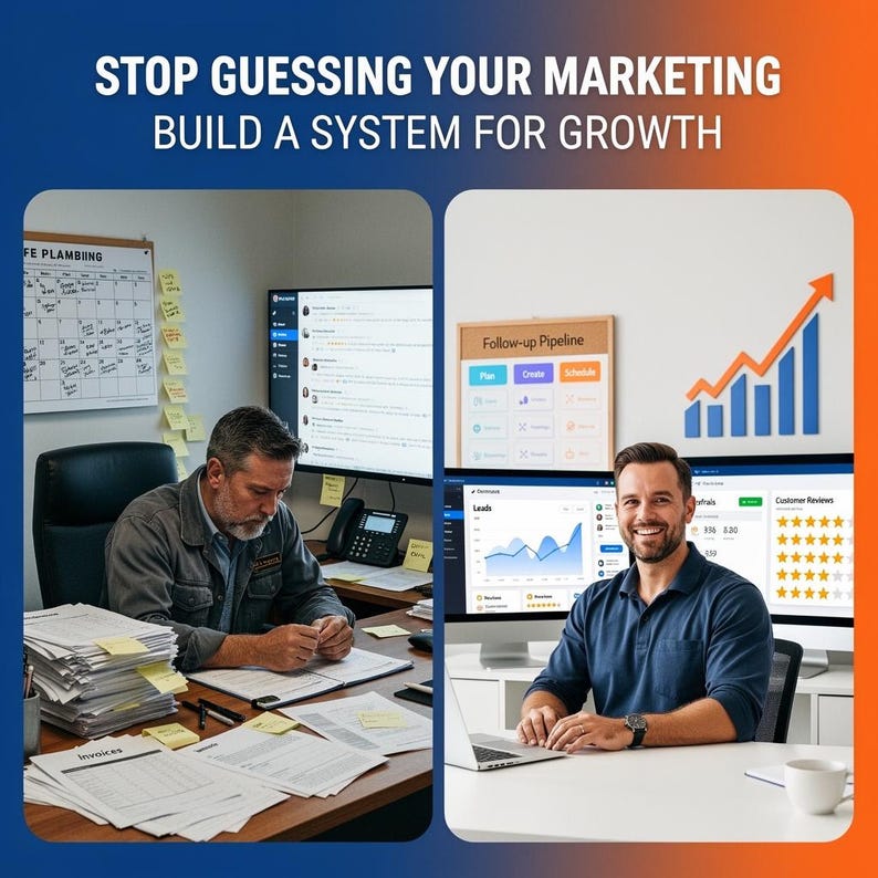 Plumbing Marketing System | Business Growth Templates (digital Download ...